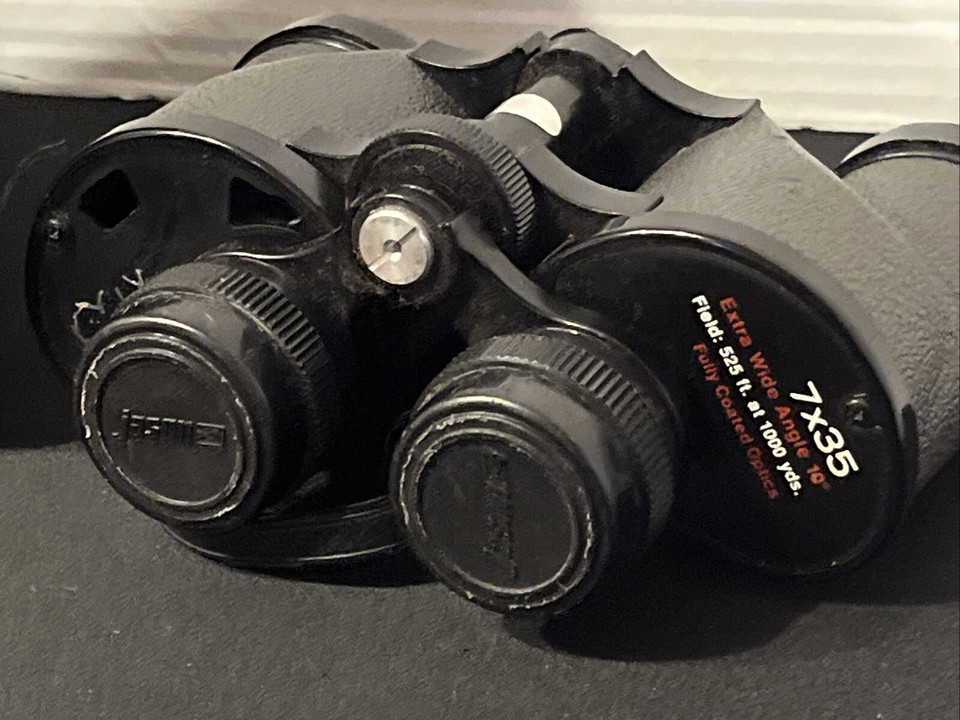 Jason Statesman Binoculars 7 x 35 Extra Wide Angle With Black Case | eBay