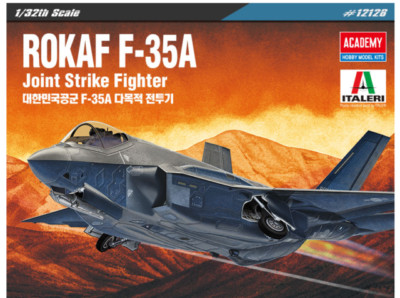 ACADEMY #12128 1/32 Plastic Pramodel Kit ROKAF F-35A Joint Strike Fight ...