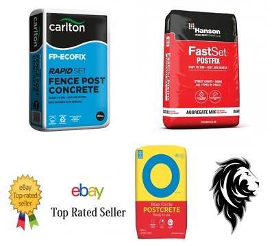 Postcrete Postfix 20kg Fast-Setting Concrete Mix FREE DELIVERY | eBay