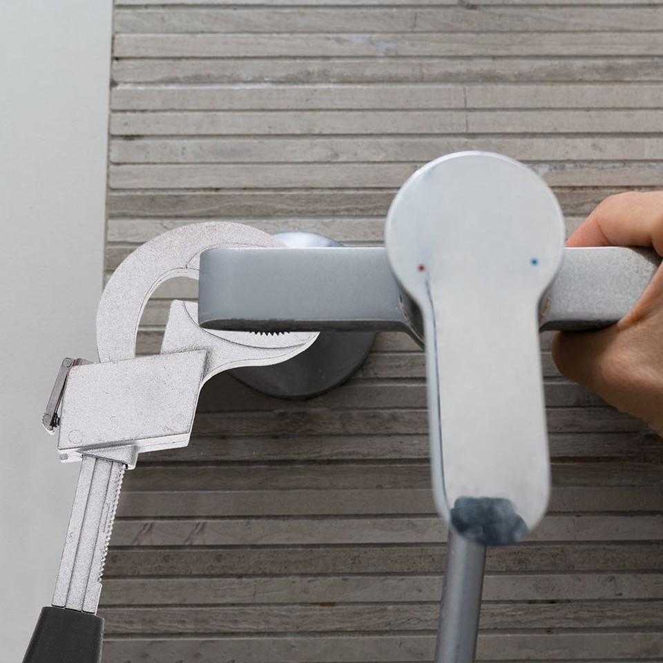 Plumbing Tool Sink Bathroom Wrench Double-ended Pipe Multi Functional ...