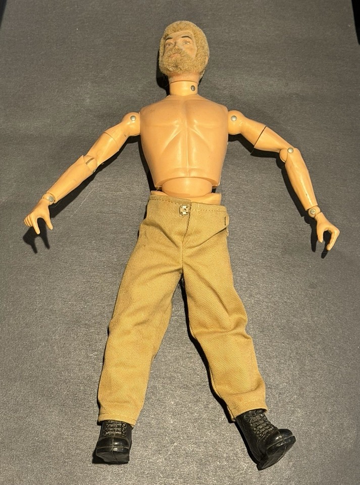 1972 GI JOE Adventure Team Jungle Survival Blonde Flocked 12” 1/6 ...
