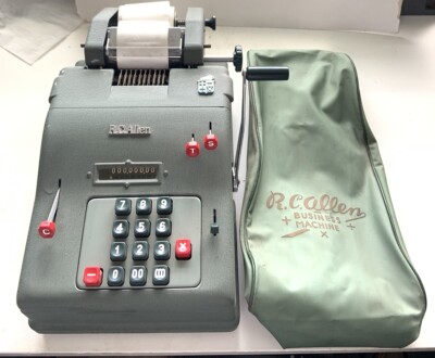 Cash Register, Adding Machines - Rc Allen