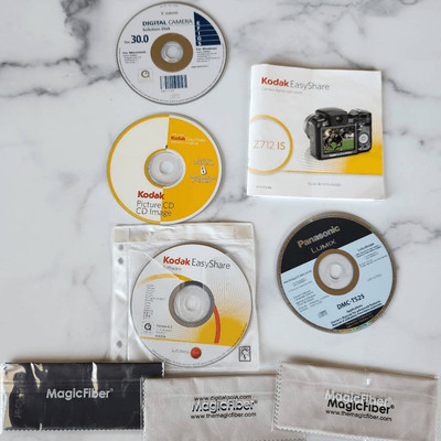 Kodak Easy Share software CD bundle camera solution disc Panasonic ...