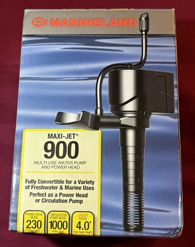 Marineland Maxi Jet 900 Aquarium Power Head Circulation Pump 230 / 1000 ...