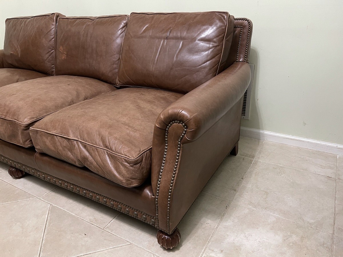 Henredon Leather Sofas | Baci Living Room