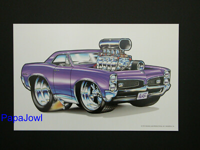 Lot of 20 Different Print Art Posters Muscle Machines Drawn Rohan Day ...