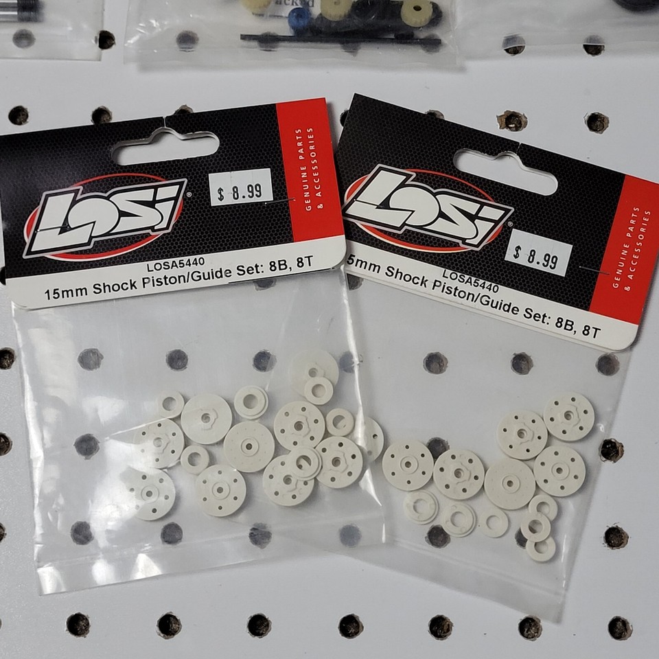 Team Losi 8ight / 8B / 8T ~ Parts Lot ~ 8 Items ~ Shock Parts, Tower ...