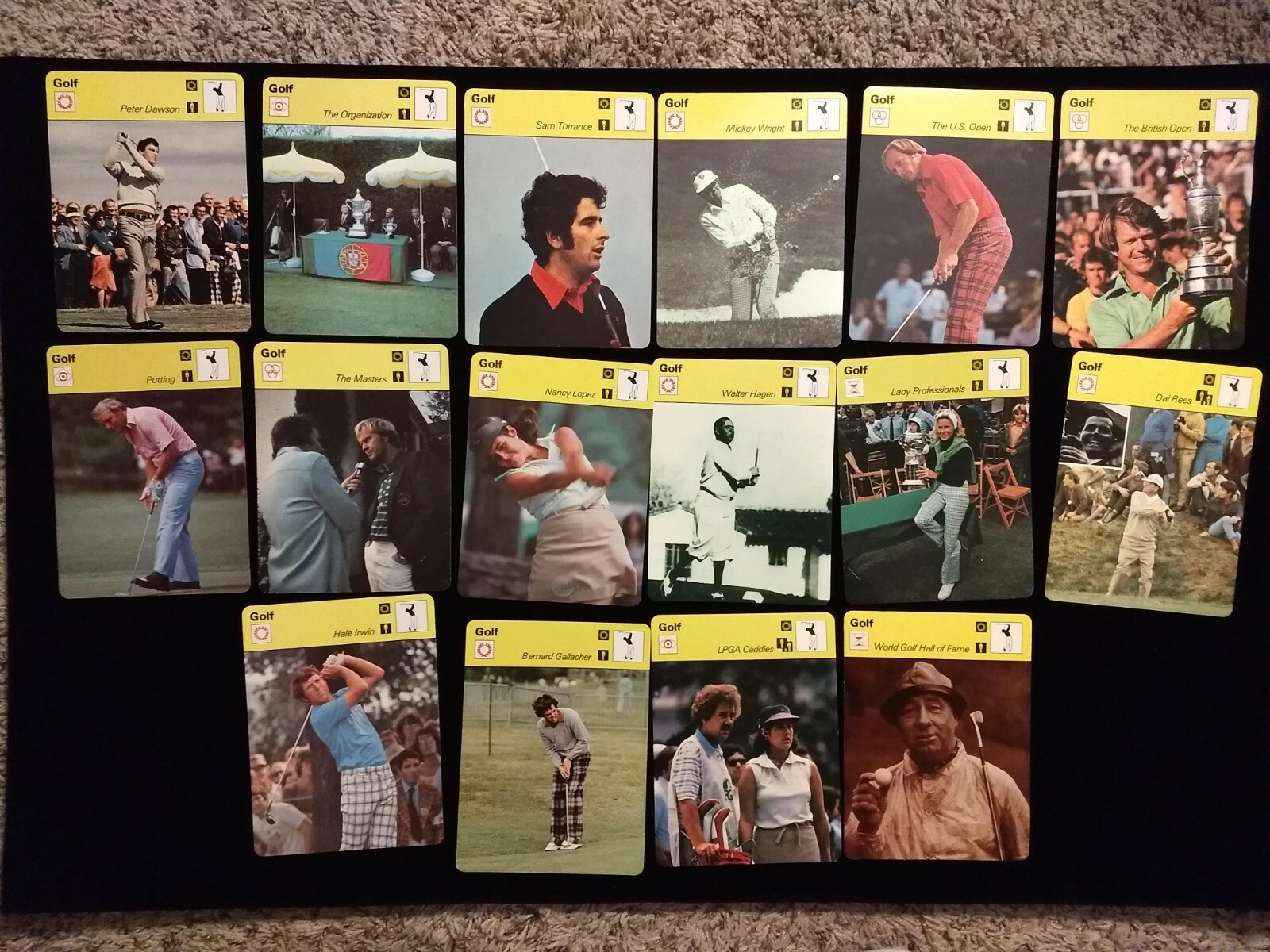 1977-79 Sportscaster Golf card singles - Choose from list - Nrmt/Nrmt+ ...