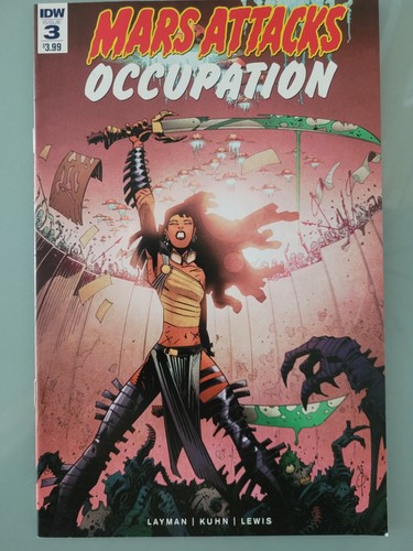 MARS ATTACKS: OCCUPATION #3 (2016) IDW COMICS LAYMAN! KUHN! LEWIS! | eBay