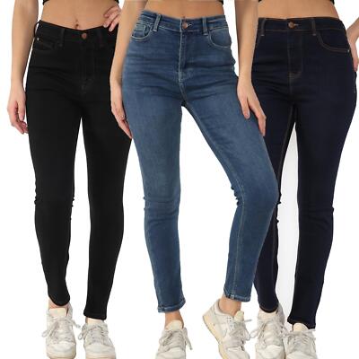 MYT Womens Magic Shaping Skinny Jeans Stretch High Waisted Ladies Denim ...
