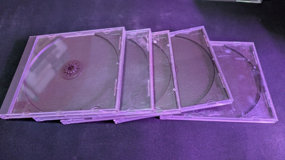 Empty Single CD Jewel Case Black Tray | eBay UK