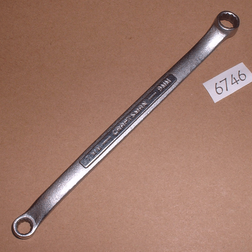 Craftsman Double Offset Box-end Wrenches 12 pt. Metric -V- Series ...