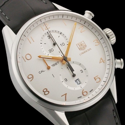 TAG Heuer Carrera Calibre 1887 Chronograph CAR2012 Working | eBay