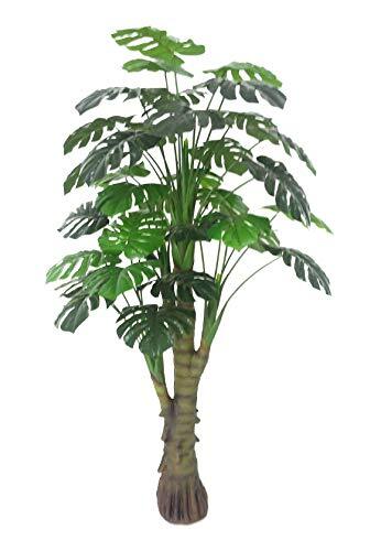 5.3' Gorgeous & Unique Monstera Palm Tree Artificial Plant, Decorative ...
