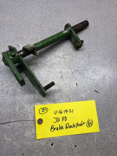 1969 John Deere 110 Brake Pivot Rock Shaft Good Shape | eBay