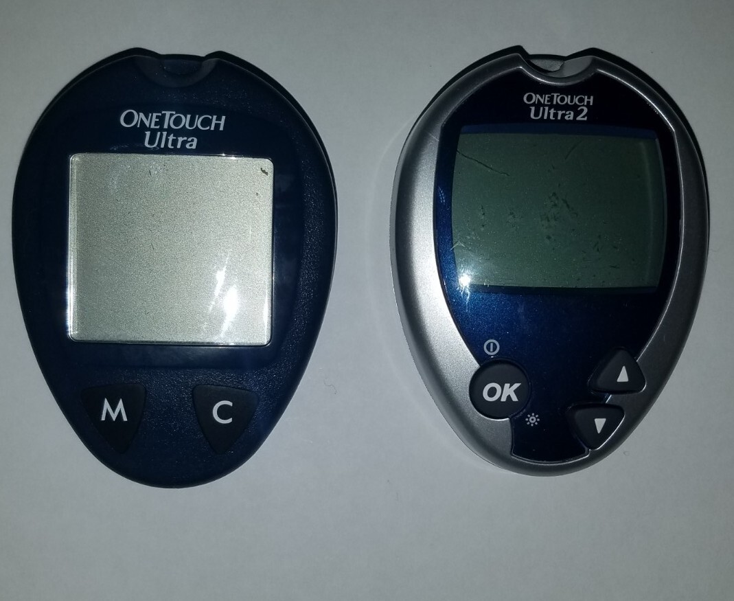 TWO OneTouch Ultra 2 and 1 models Blood Glucose Monitor | eBay