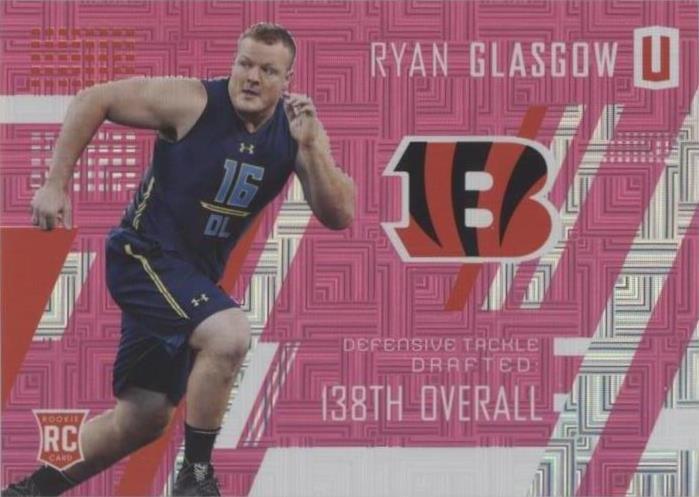 2017 Panini Unparalleled - Class of 2017 Rookie Ryan Glasgow #277 Pink /299 (RC) for sale online ...