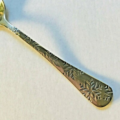 Snowflake Stainless Flatware Replacement Teaspoon 6" | eBay