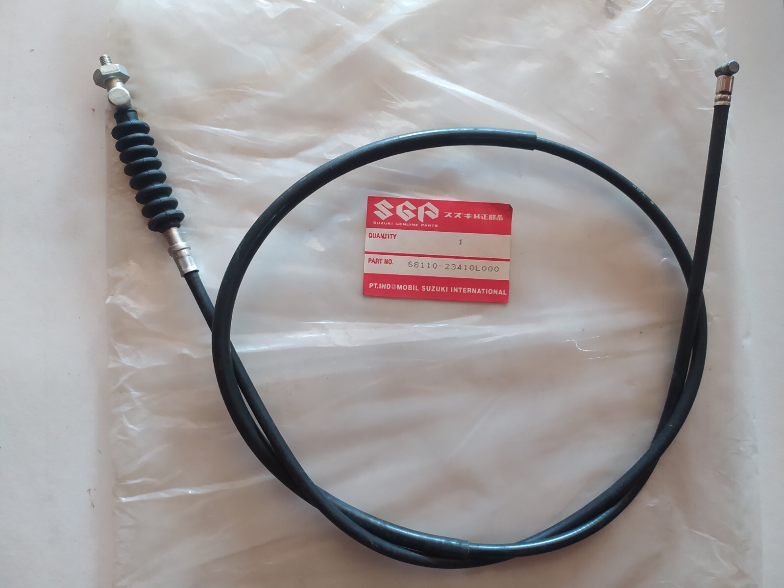 Suzuki A100 AS100 AC100 AX100 Front Brake Cable Nos Genuine 58110 ...