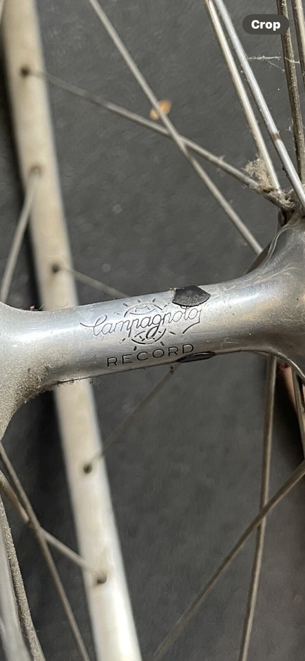 4 Vintage Campagnolo Tubular Record Hubs & Rims Wheelset | eBay