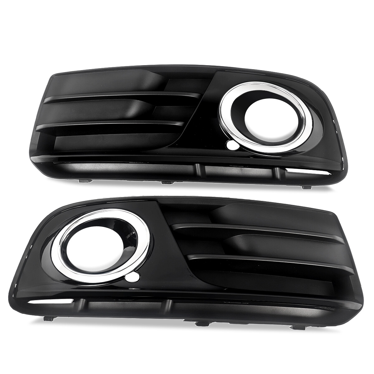 For Audi Q5 2013-2016 Front Bumper Fog Light Covers Bezels Side Grille ...