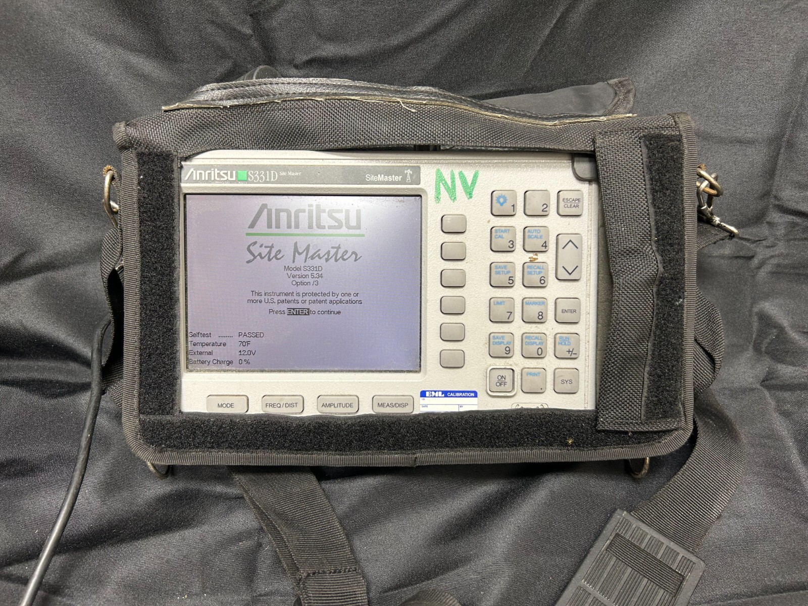 Anritsu S331D Site Master Cable & Antenna Analyzer SiteMaster Opt 3 | eBay
