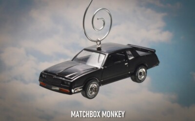 Classic Black 1985 Monte Carlo SS Christmas Tree Ornament Super Sport ...