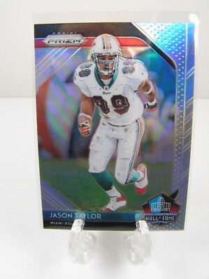 Panini Donruss Prizm 2018 Football Card #HOF-3 Jason Taylor Hall of ...