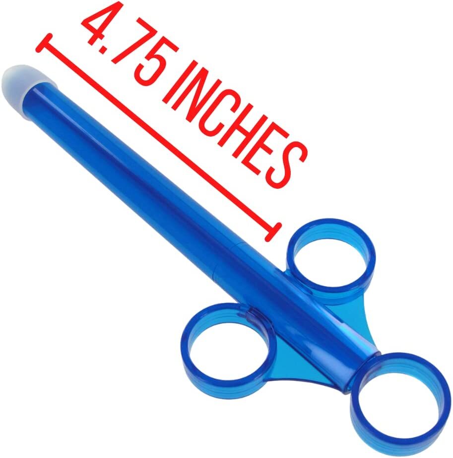 2x Reusable lube Lubricant Launcher Shooter Syringe Applicator Injector ...