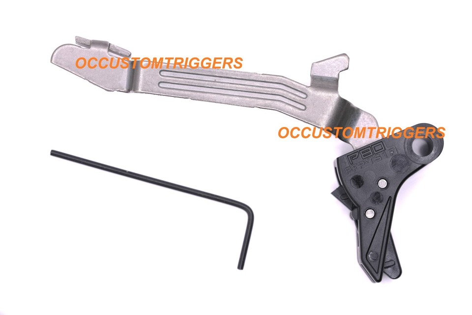 Glock 43 43X 48 Flat Trigger with Adjustable Pre-Travel | eBay