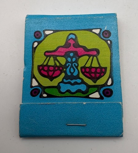 Astrological Sign Libra Matchbook Vintage Matches 1969 Ohio Match Co | eBay