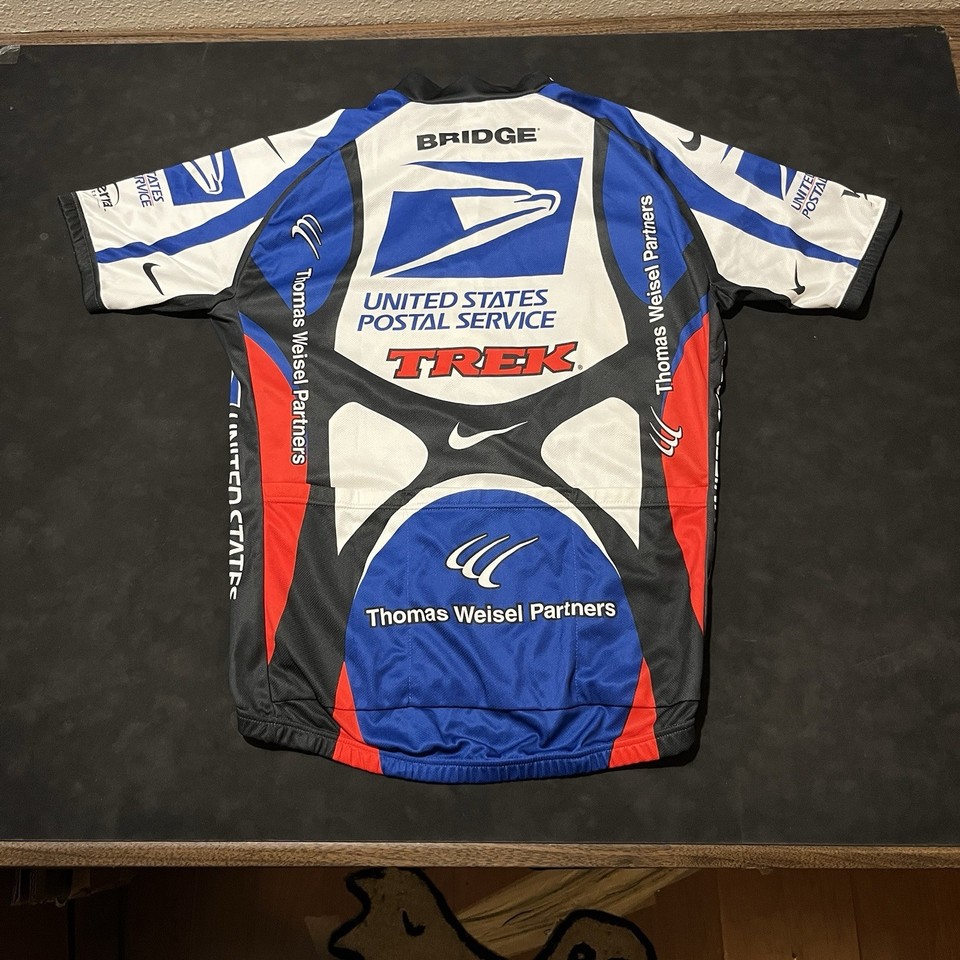 Nike Cycling US Jersey 2004 USPS Armstrong Trek Tour de France Thomas ...