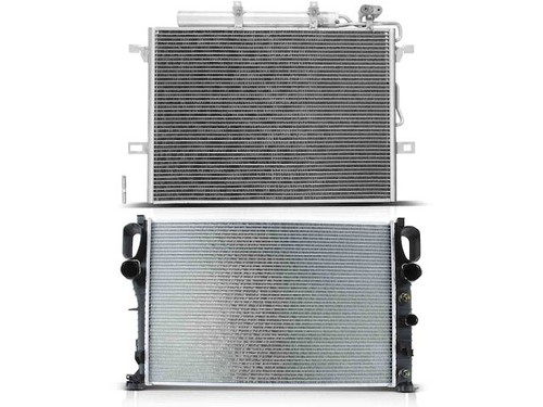 For 2003-2006 Mercedes E320 Radiator and A/C Condenser Kit APR ...