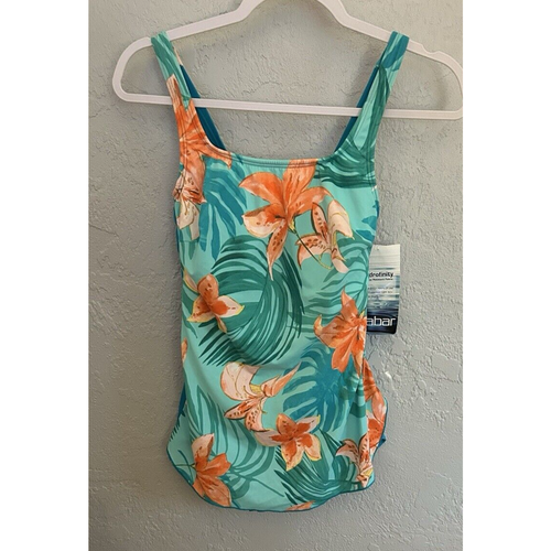 CLEARANCE Gabar Hydrofinity One Pc SZ 8 Swimsuit Ladies Tropical Soft ...