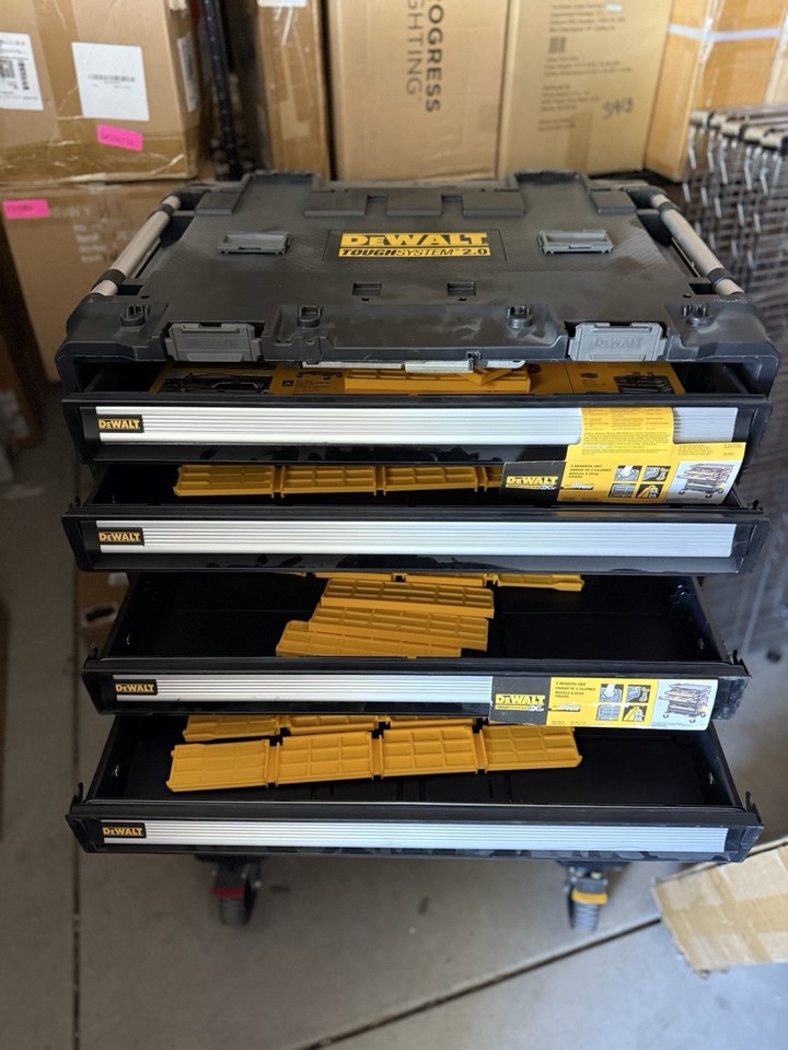 ONE DeWalt TOUGHSYSTEM 2.0 DXL 30 In. 2-Drawer Box 705353380570| eBay