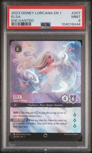 Disney Lorcana ELSA Enchanted- Spirit of Winter - The First Chapter PSA ...