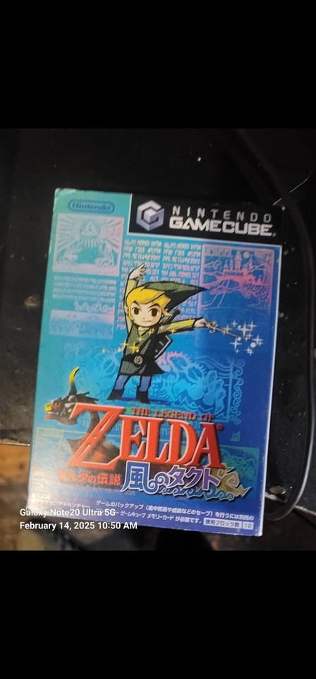 The Legend of Zelda The Wind Waker Nintendo Gamecube Japanese Retro ...