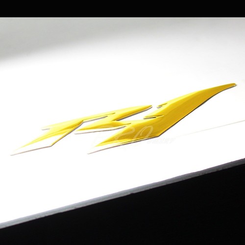 8" 3D Logo+Letter Decal+6.25" Fairing Emblem Sticker for YZF-R1/R1S ...