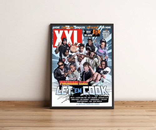 XXL Mag Freshman Class 2025 Revealed Art Cover Poster | eBay