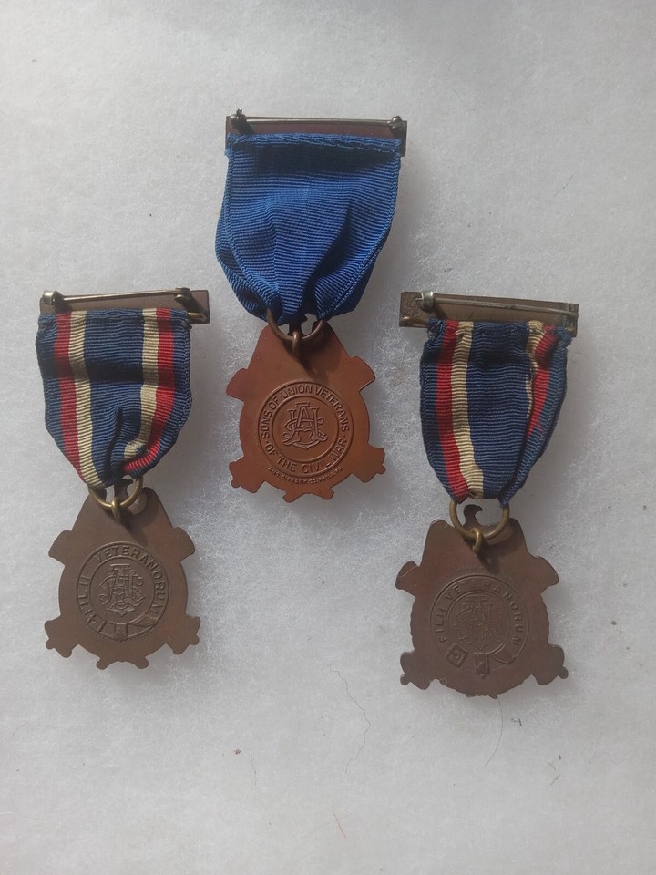 SONS OF CIVIL WAR UNION VETERAN MEMBERSHIP RIBBON MEDALS ASSOCIATE ...