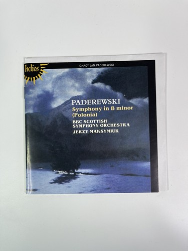 Paderewski Symphony In B Minor Classical Music CD Jerzy Maksymiuk ...