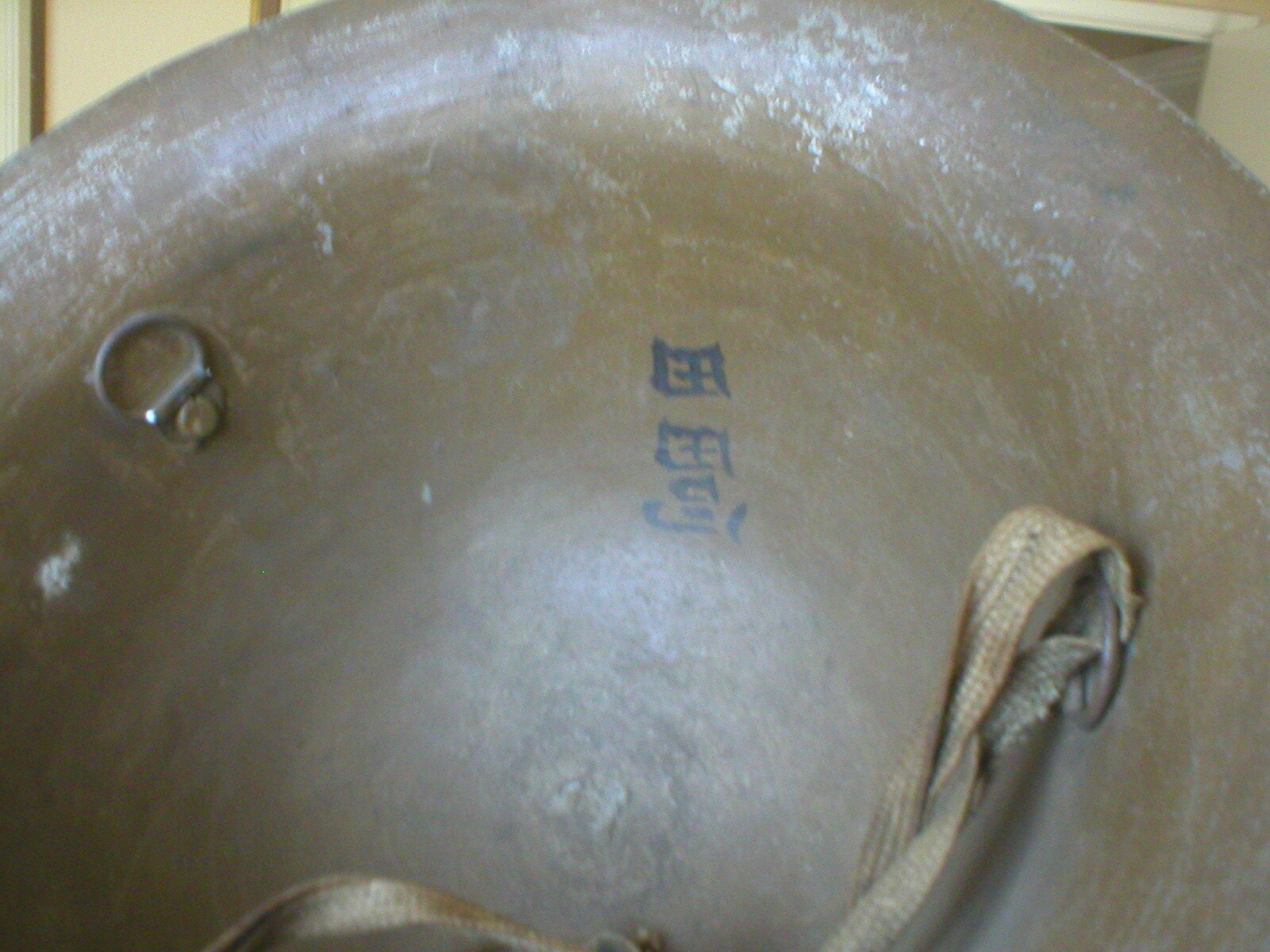 IMPERIAL JAPANESE ARMY IJA WW2 MODEL 1920 COMBAT HELMET MANCHURIA 30s ...