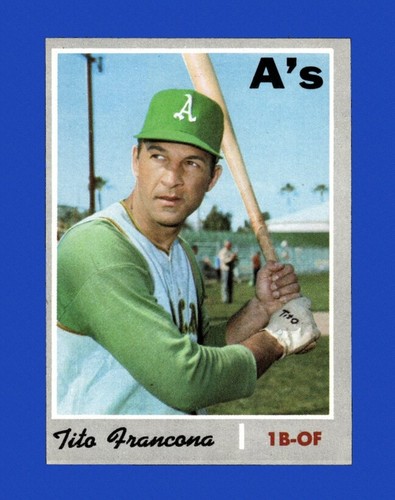 1970 Topps Set-Break #663 Tito Francona EX-EXMINT *GMCARDS* | eBay