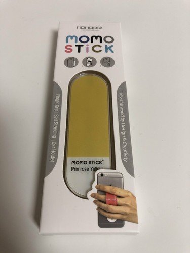 Momo Stick Primrose Yellow Finger Grip Holder Smart Phone Iphone Andoid ...