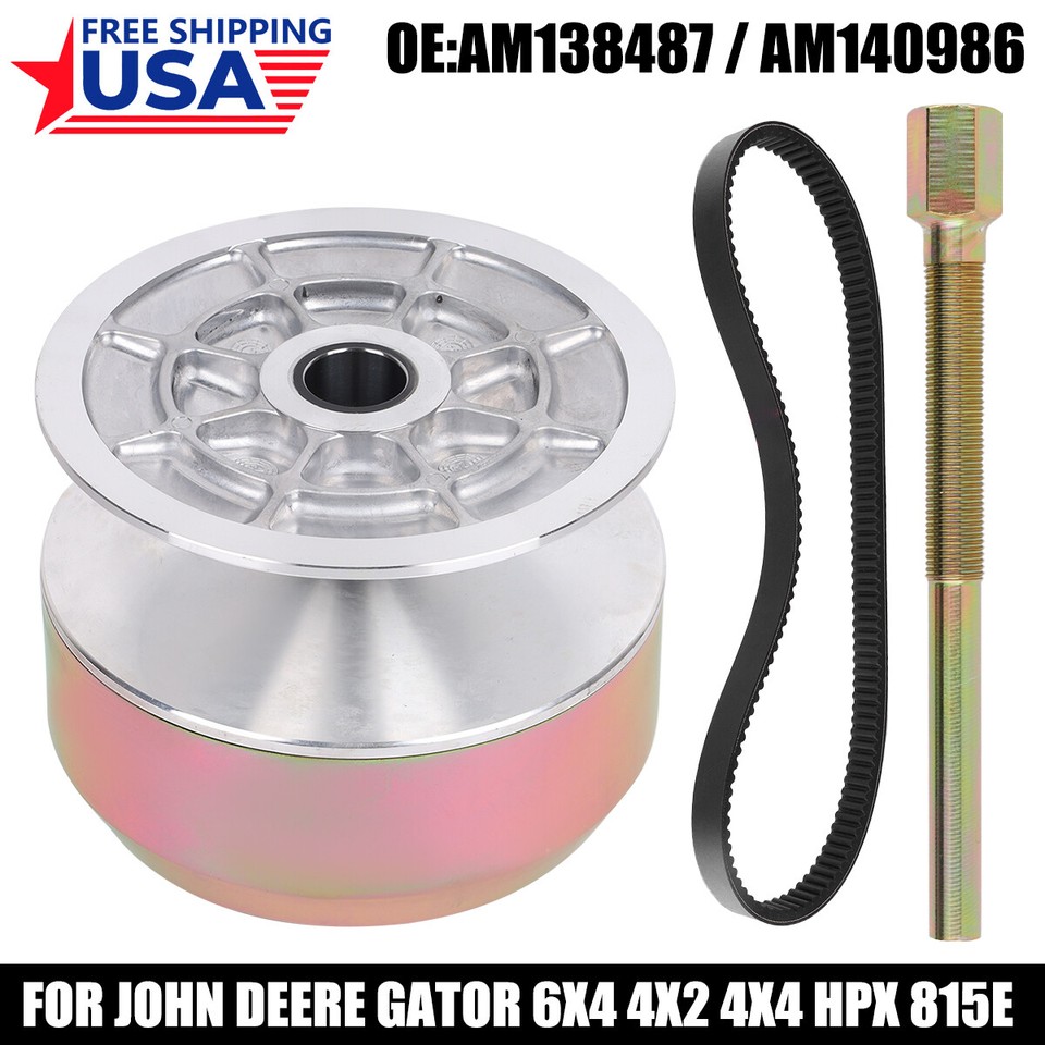 Primary & Secondary Drive Clutch Set for John Deere Gator 4X2 6X4 1200A ...