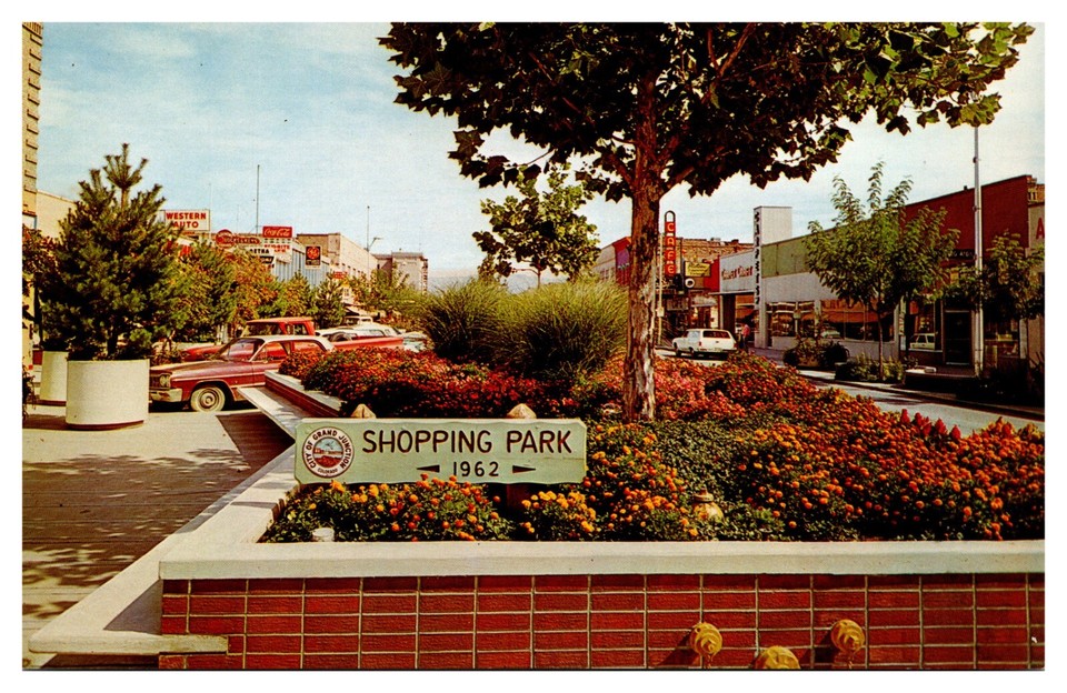 Grand Junction Colorado 1962 Main Street View Maid Rite Cafe Western ...
