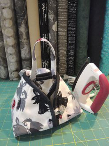 Wedge Tote Hot Iron Carrier by Sisters Common Thread | eBay