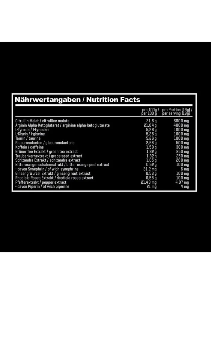 Crank Pre Workout Flavours | EOUA Blog