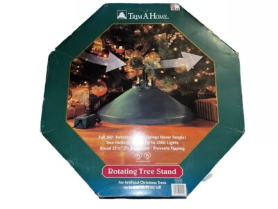 WORKING EZ Rotating Christmas Tree Stand 23in Base | eBay