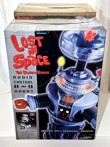 RARE SEALED TRENDMASTERS LOST IN SPACE B-9 ROBOT REMOTE CONTROL BOX ...